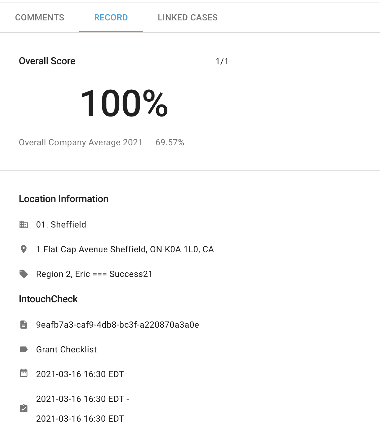 View Cases – IntouchIntelligence