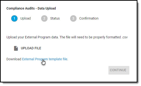 Download the Template for an External Program – IntouchIntelligence