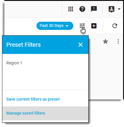 Manage Saved Filters – IntouchIntelligence