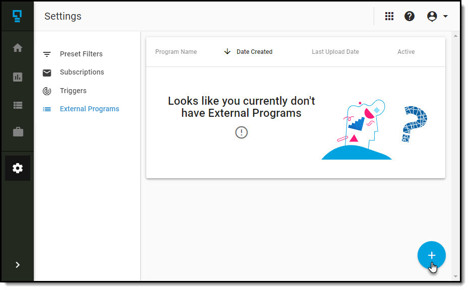 Create a New External Program – IntouchIntelligence