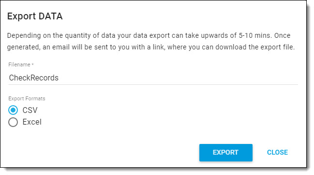 Export Record-Level Data – IntouchIntelligence