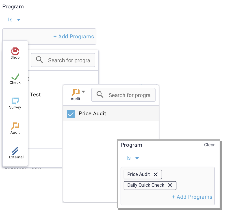 Product, Program and Program Data Filters – IntouchIntelligence