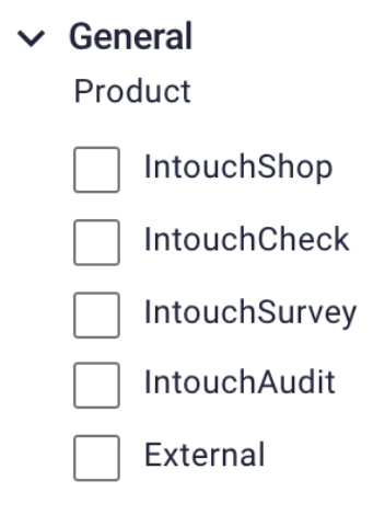 Product, Program and Program Data Filters – IntouchIntelligence